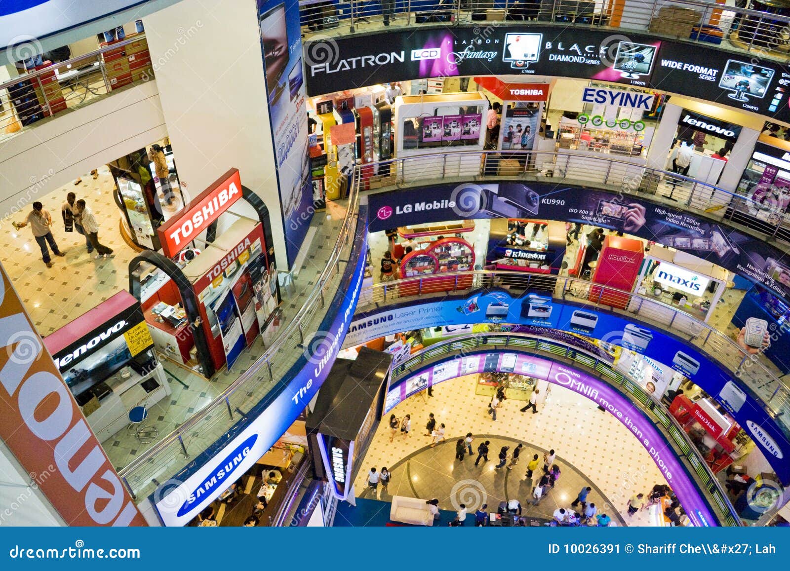 ICT Shopping Crowd editorial photo. Image of equipment - 10026391