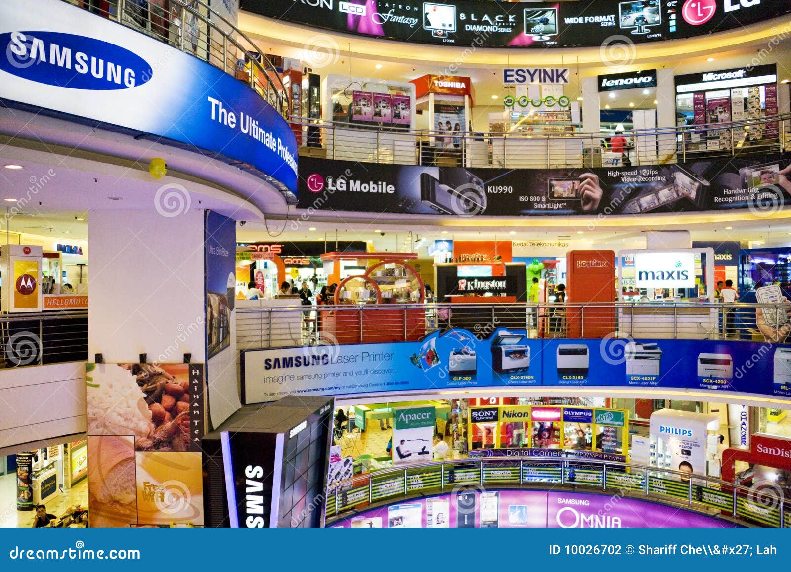 ICT Shopping Crowd editorial photography. Image of market - 10026702