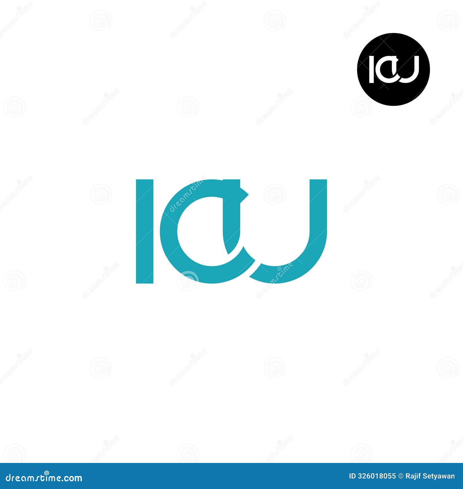 ICU Logo Letter Monogram Design Stock Vector - Illustration of initial ...