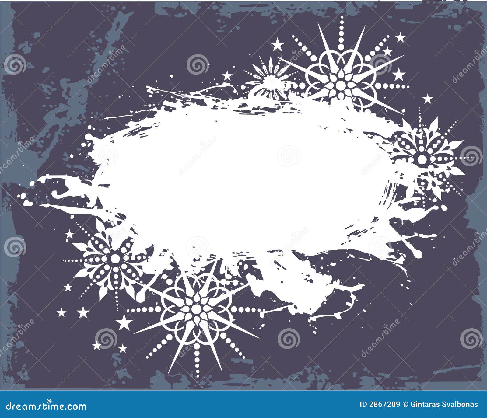 Icy stock vector. Illustration of flake, organic, pattern - 2867209