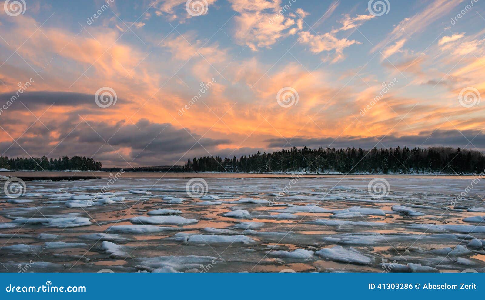 Icy Cove stock photo. Image of clouds, united, seascape - 41303286
