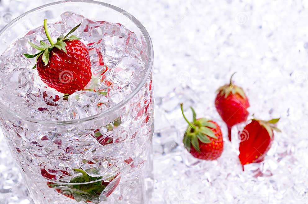 Icy drink stock photo. Image of beverage, clear, cubes - 25337054