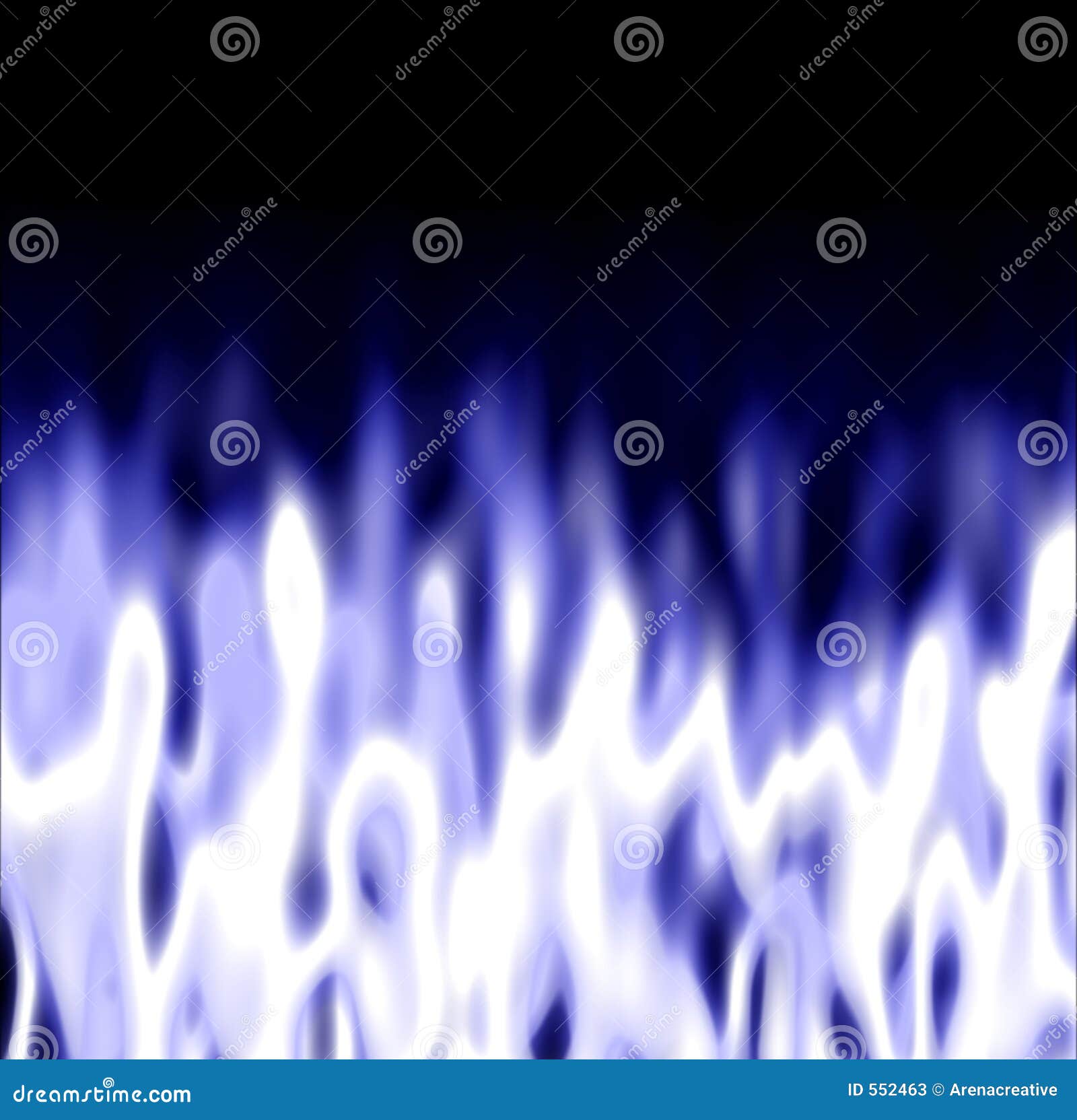 Icy Flames over black stock illustration. Illustration of purple - 552463