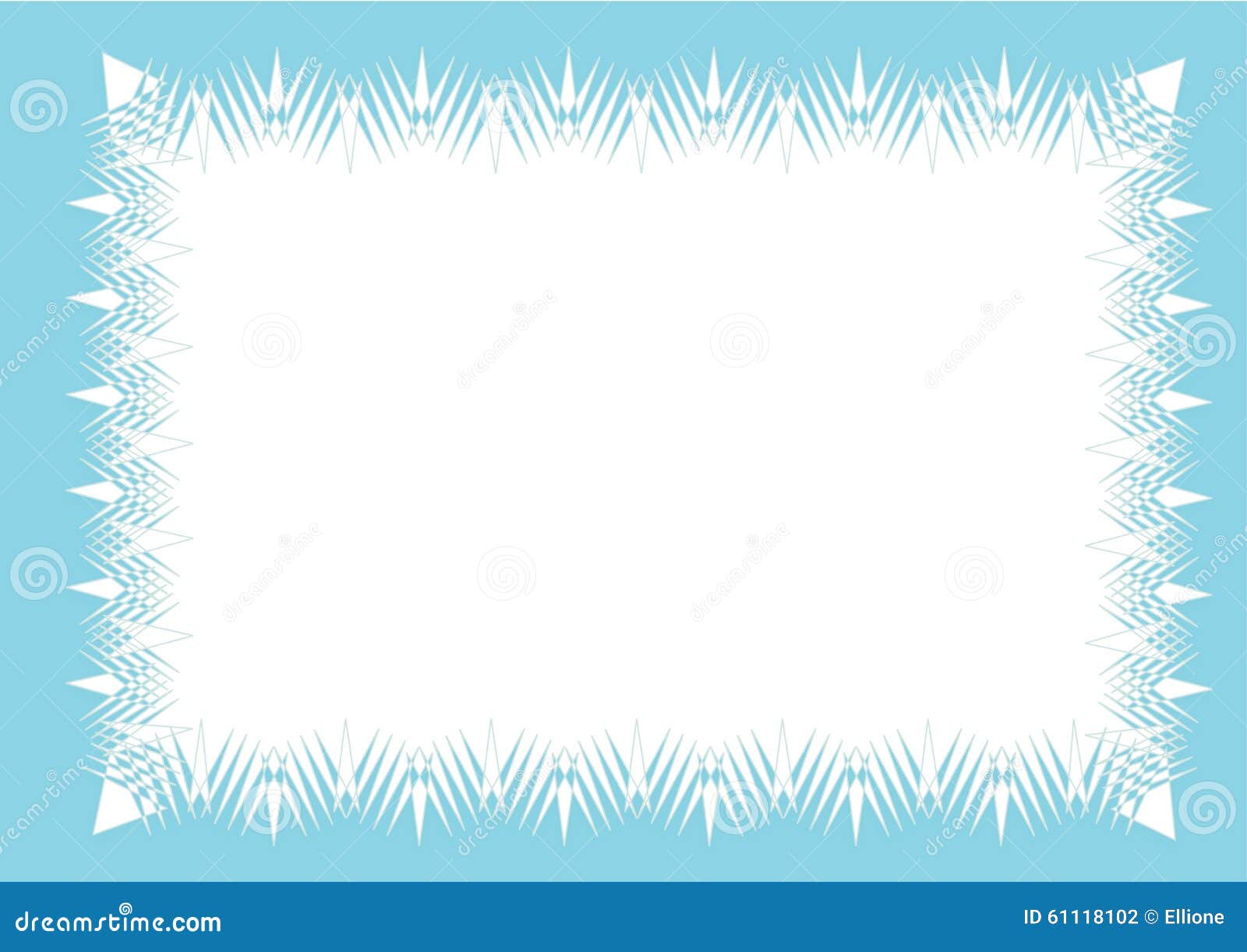 Icy frame background stock vector. Illustration of geometric - 61118102