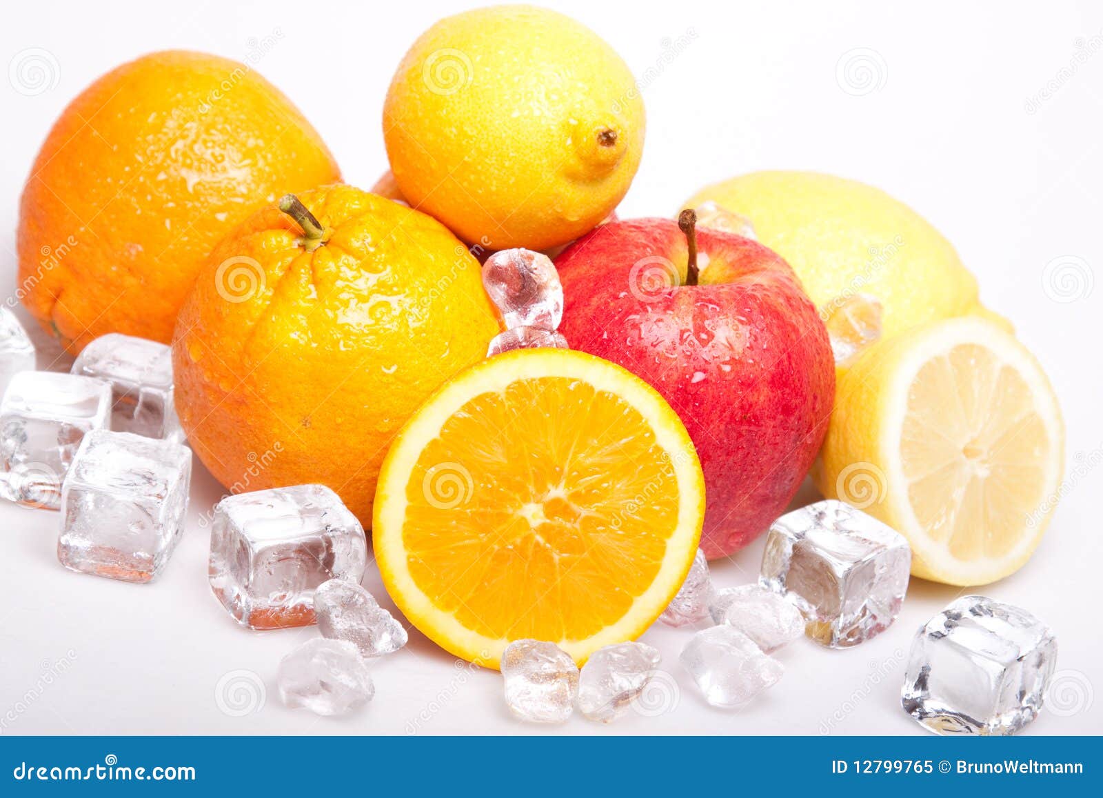 Icy Fruits stock image. Image of lunch, figure, instrument - 12799765