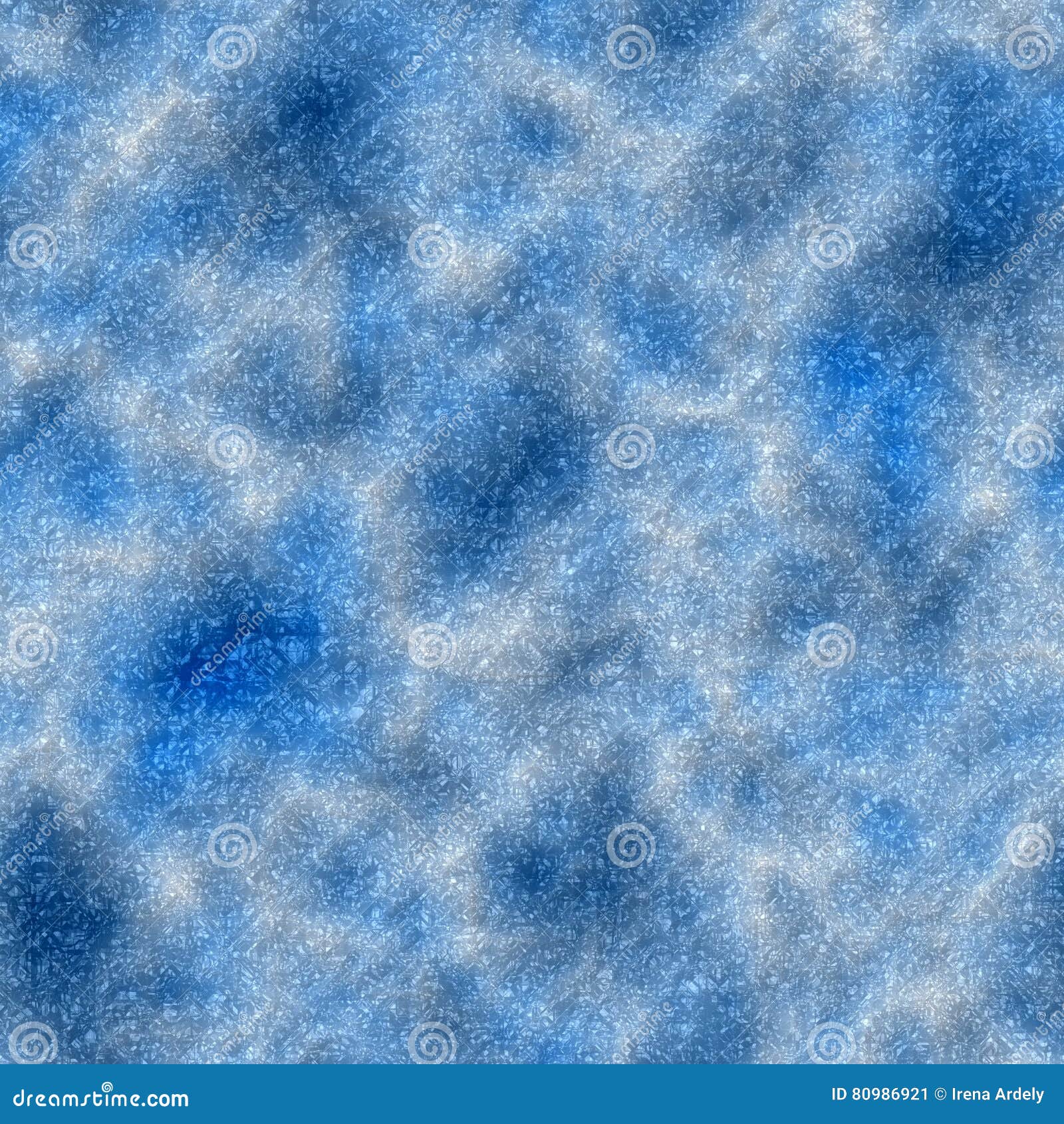 Icy Glittery Blue Seamless Pattern Background Stock Illustration ...