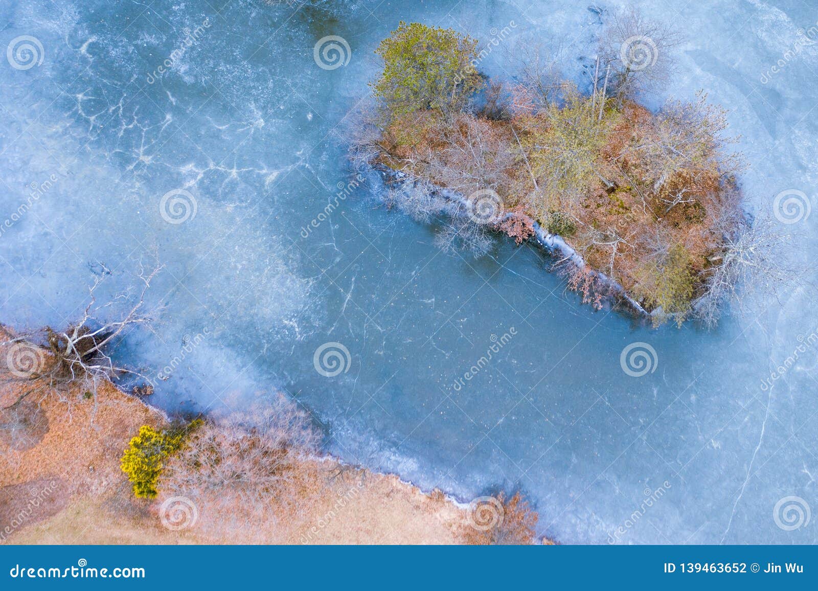 Icy lake stock photo. Image of water, river, pond, fresh - 139463652