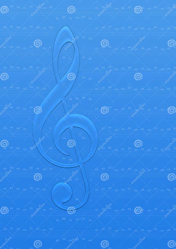 Icy music note stock illustration. Illustration of creativity - 6106411