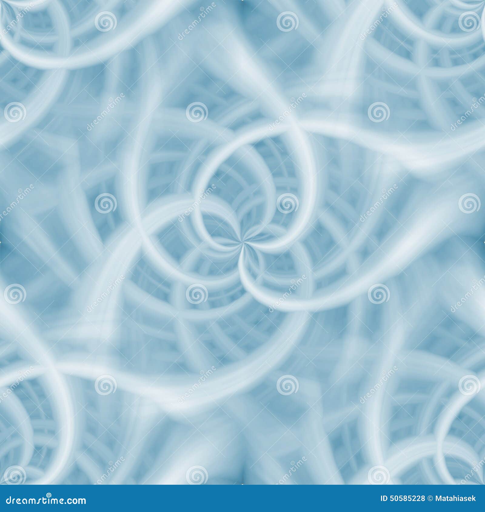 Icy Ornamental Wallpaper in Blue Spectrum Stock Illustration ...