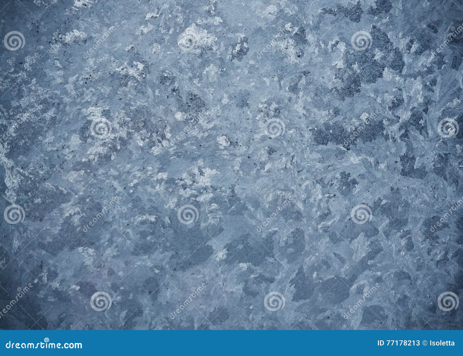 Icy Pattern on Frozen Window. Stock Image - Image of decoration, cool ...