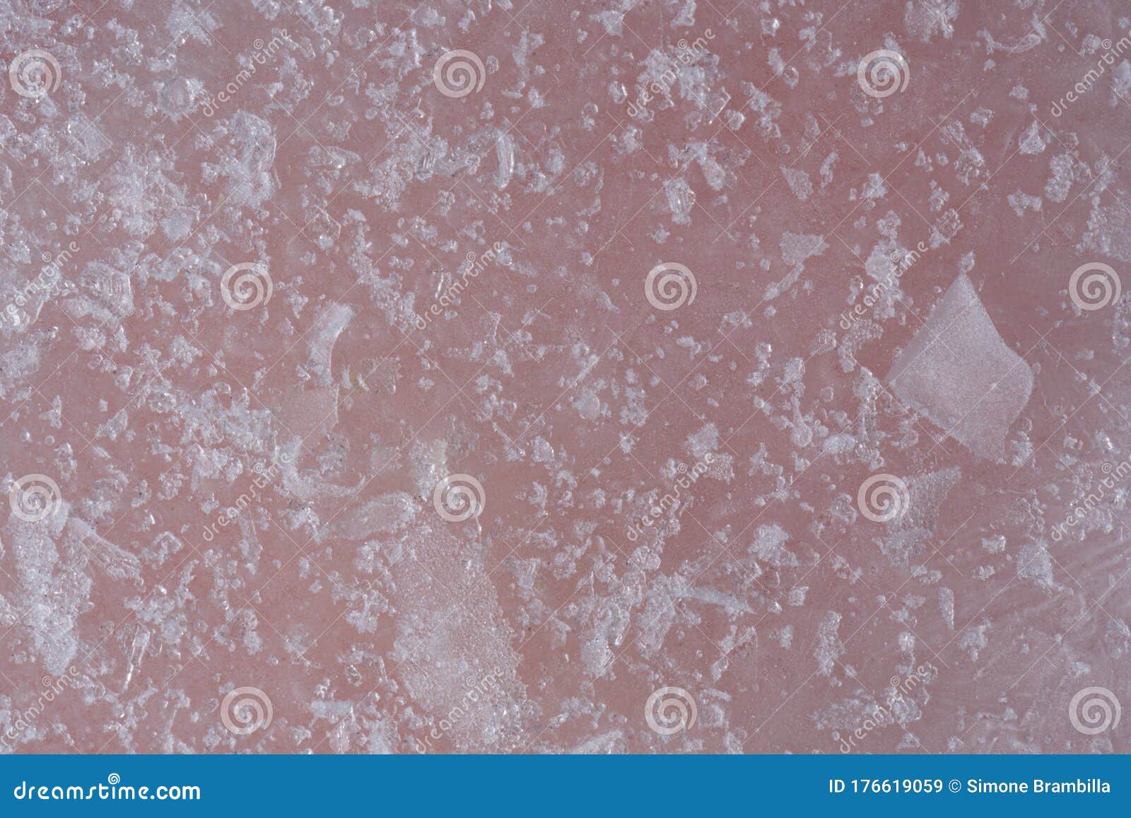 Icy pink surface stock image. Image of crystal, light - 176619059