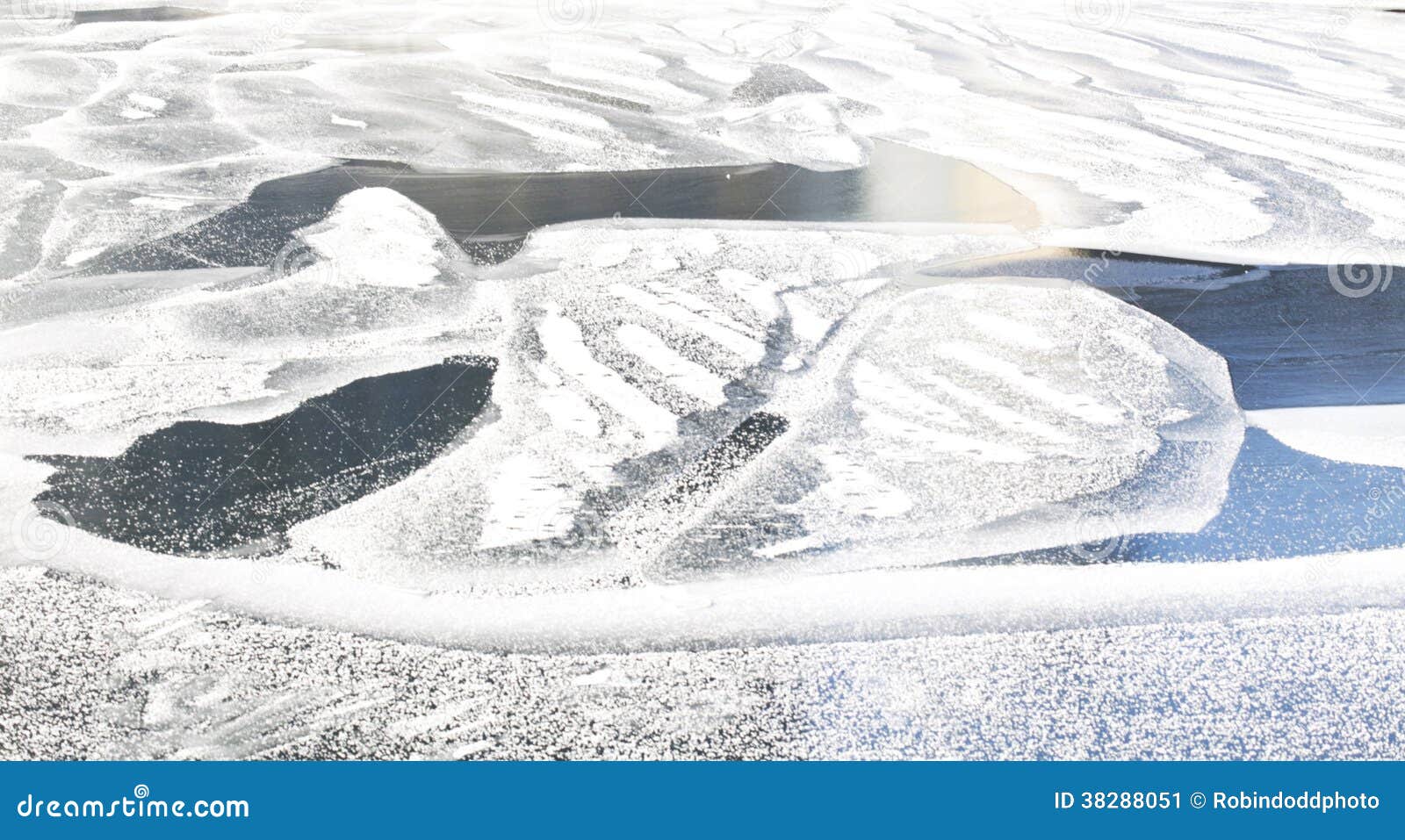 Icy River stock image. Image of chicago, river, frozen - 38288051