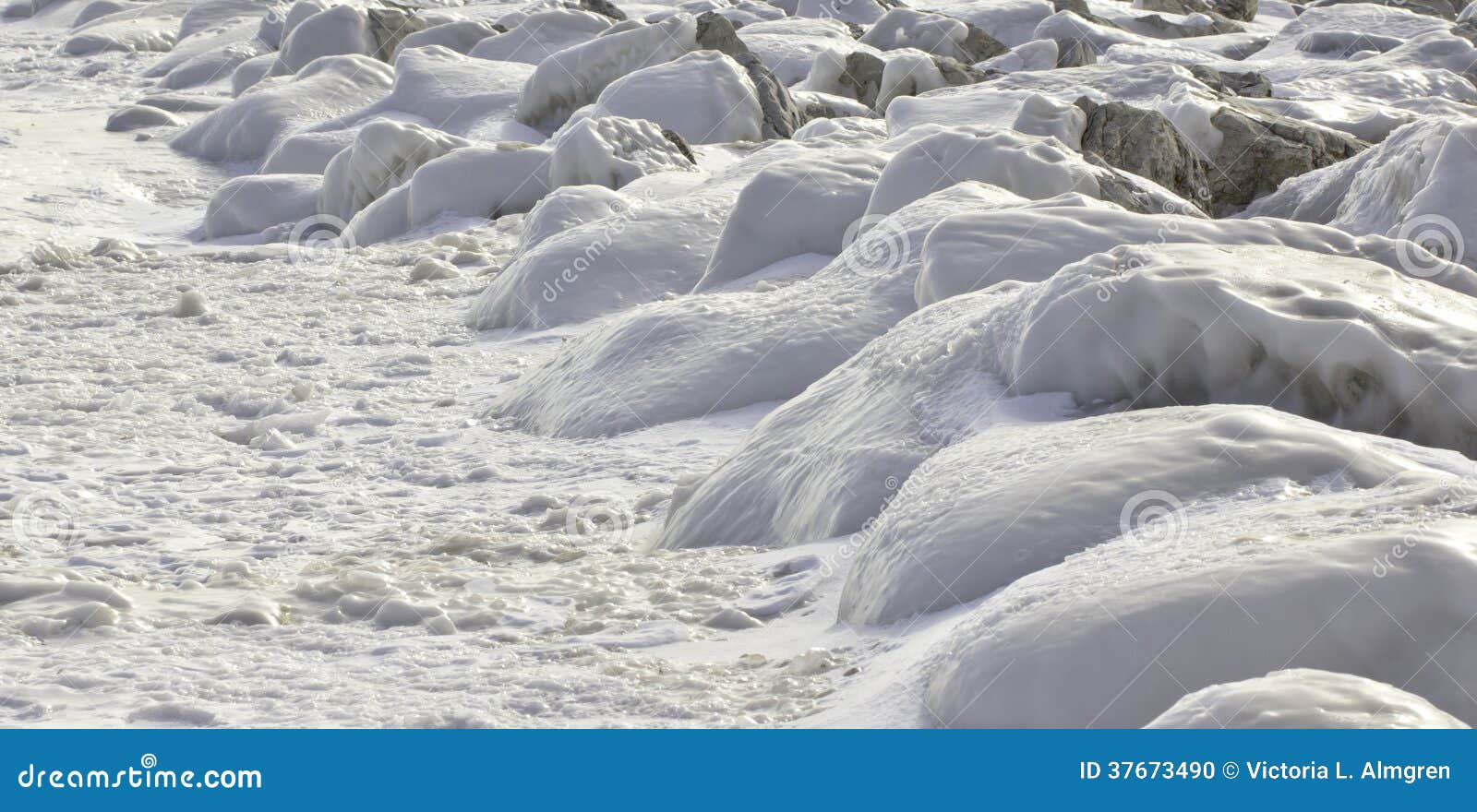Icy Rocks stock photo. Image of danger, frozen, thick - 37673490