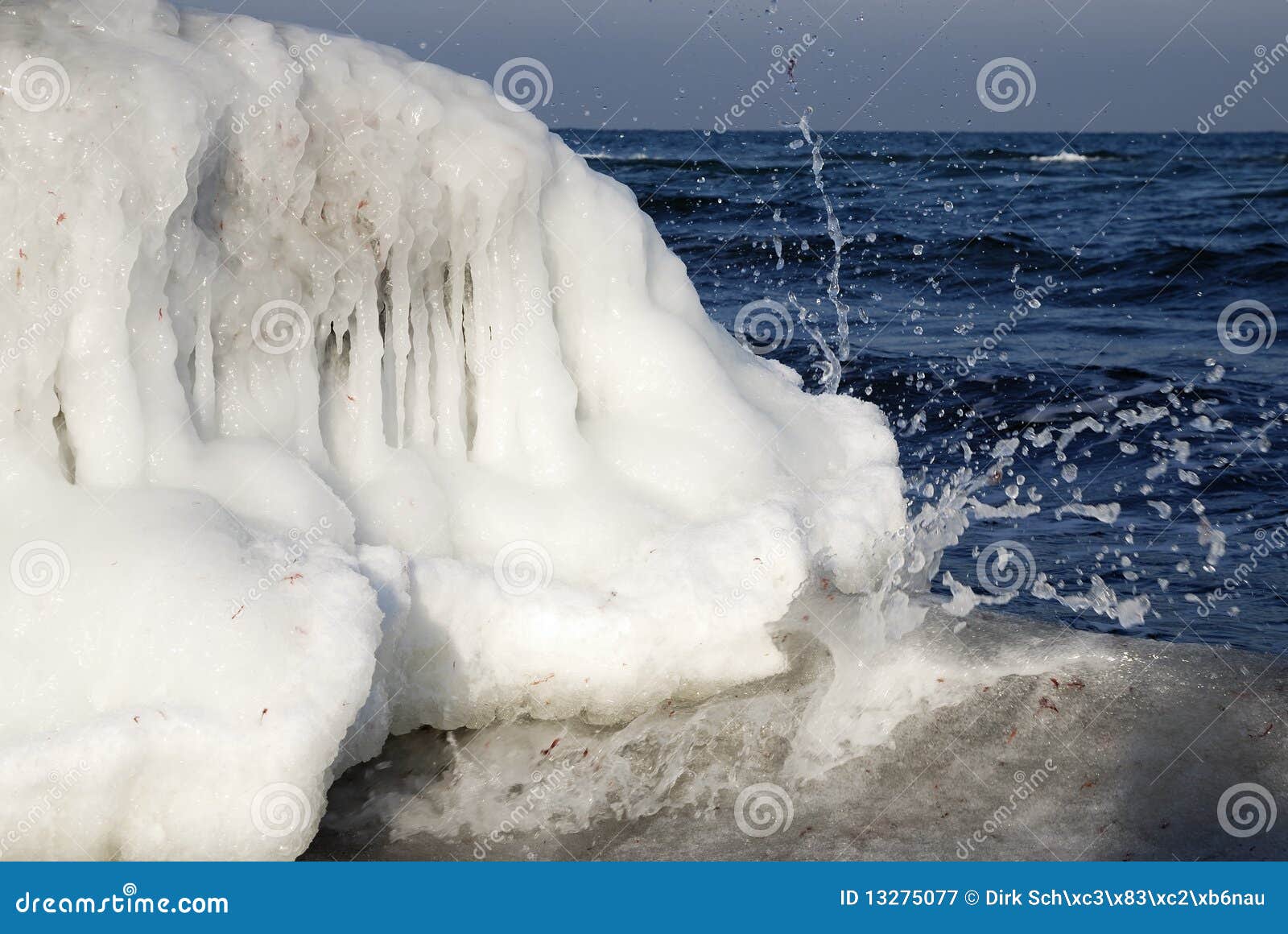 Icy sea stock image. Image of icily, mecklenburg, northern - 13275077