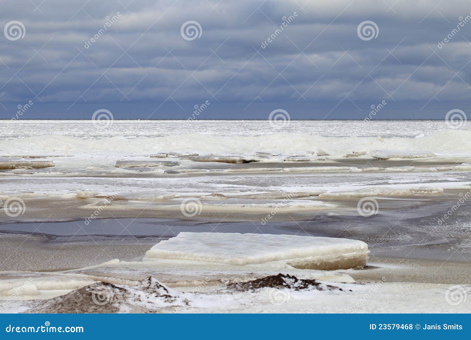 Icy sea. stock photo. Image of winter, frozen, rough - 23579468