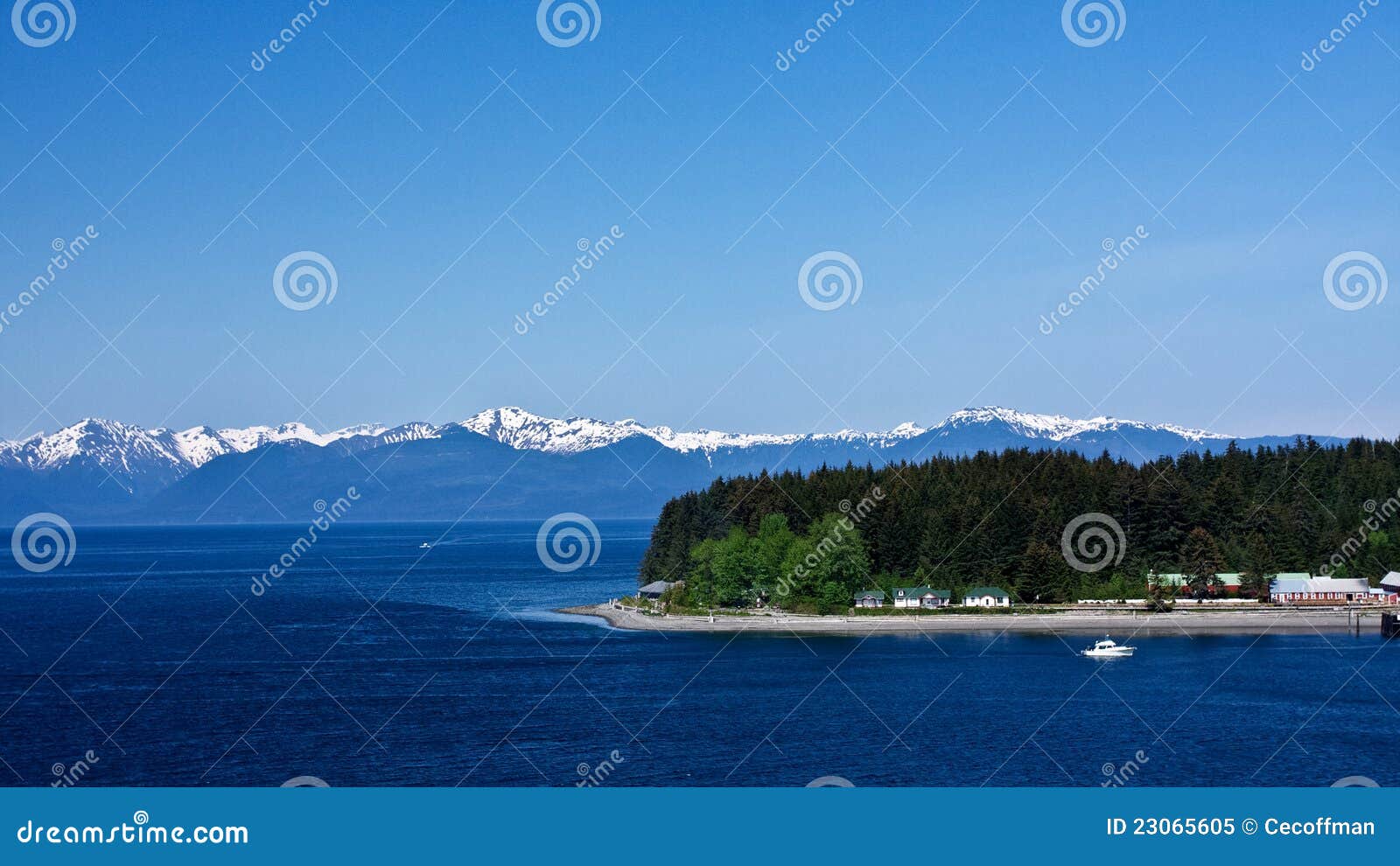 Icy Strait Point stock image. Image of remote, alaska - 23065605