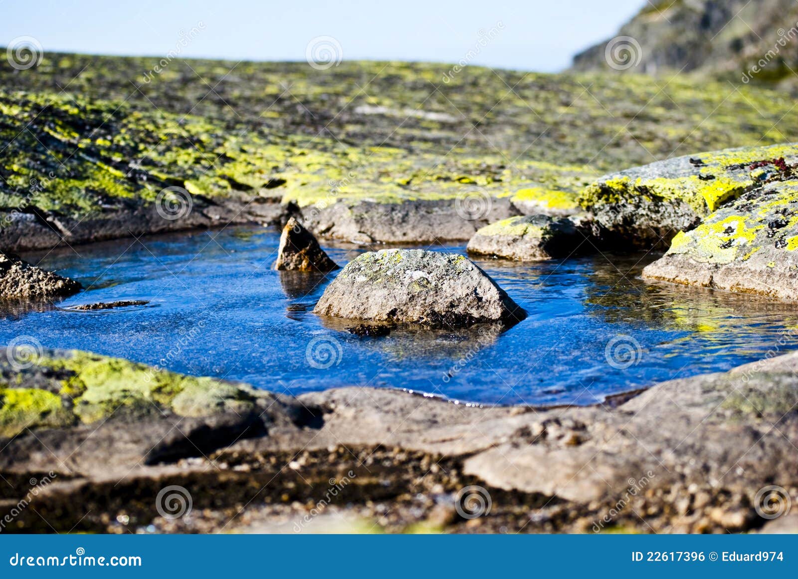 Icy water stock photo. Image of slush, white, cool, temperature - 22617396