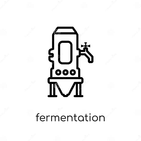 Icône De Fermentation De Collection De Boissons Illustration de Vecteur - Illustration of glace ...
