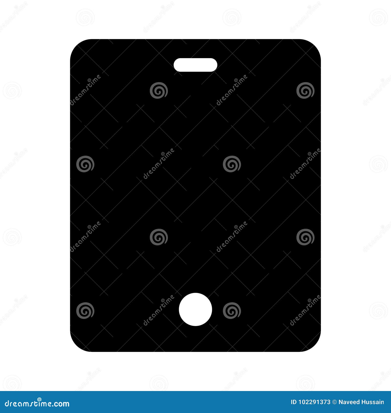 Icône de Tablette illustration de vecteur. Illustration du glyphe - 102291373