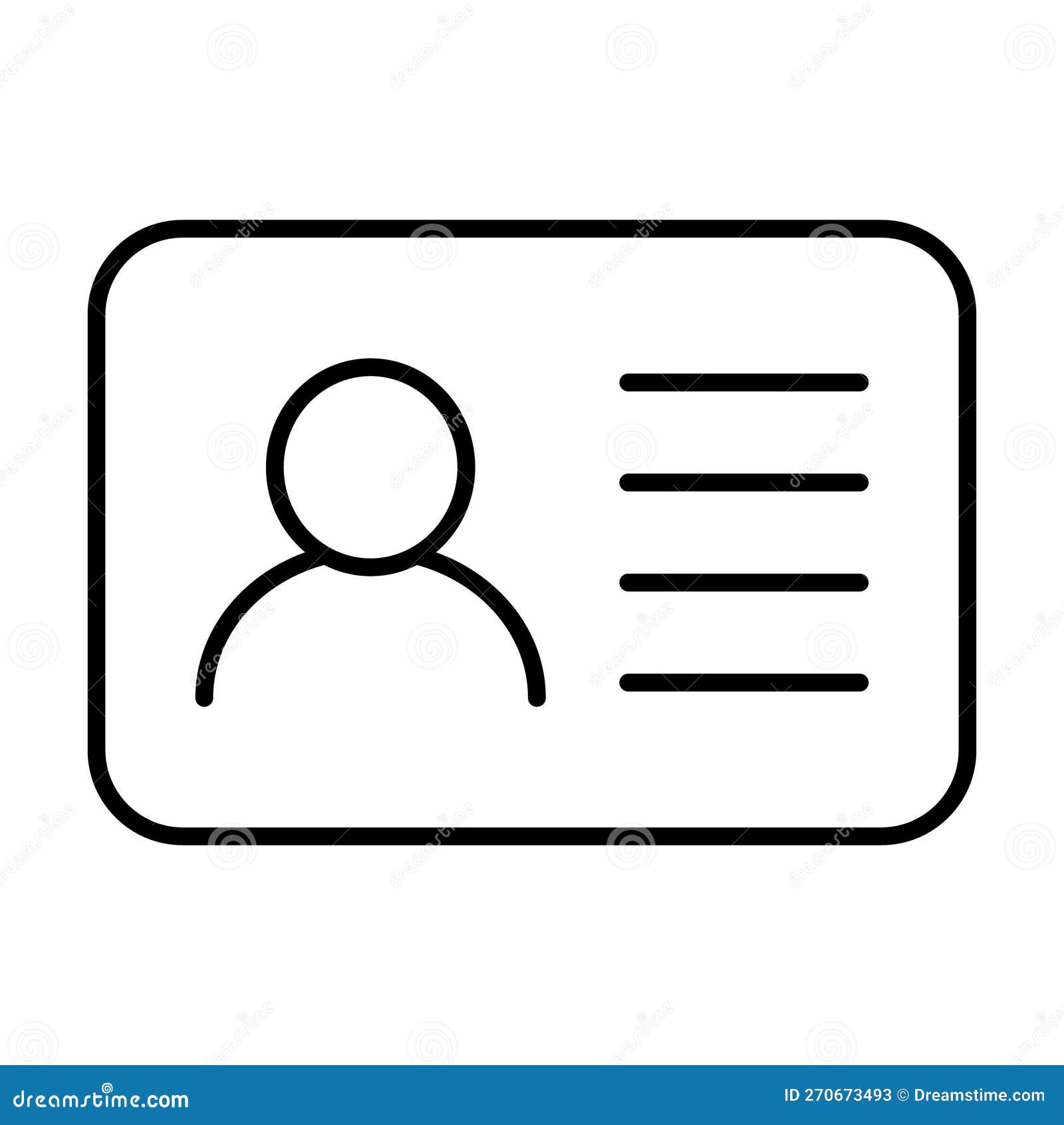 Id Card Icon. Id Card Badge Icon. Identification Card, Driver S License ...