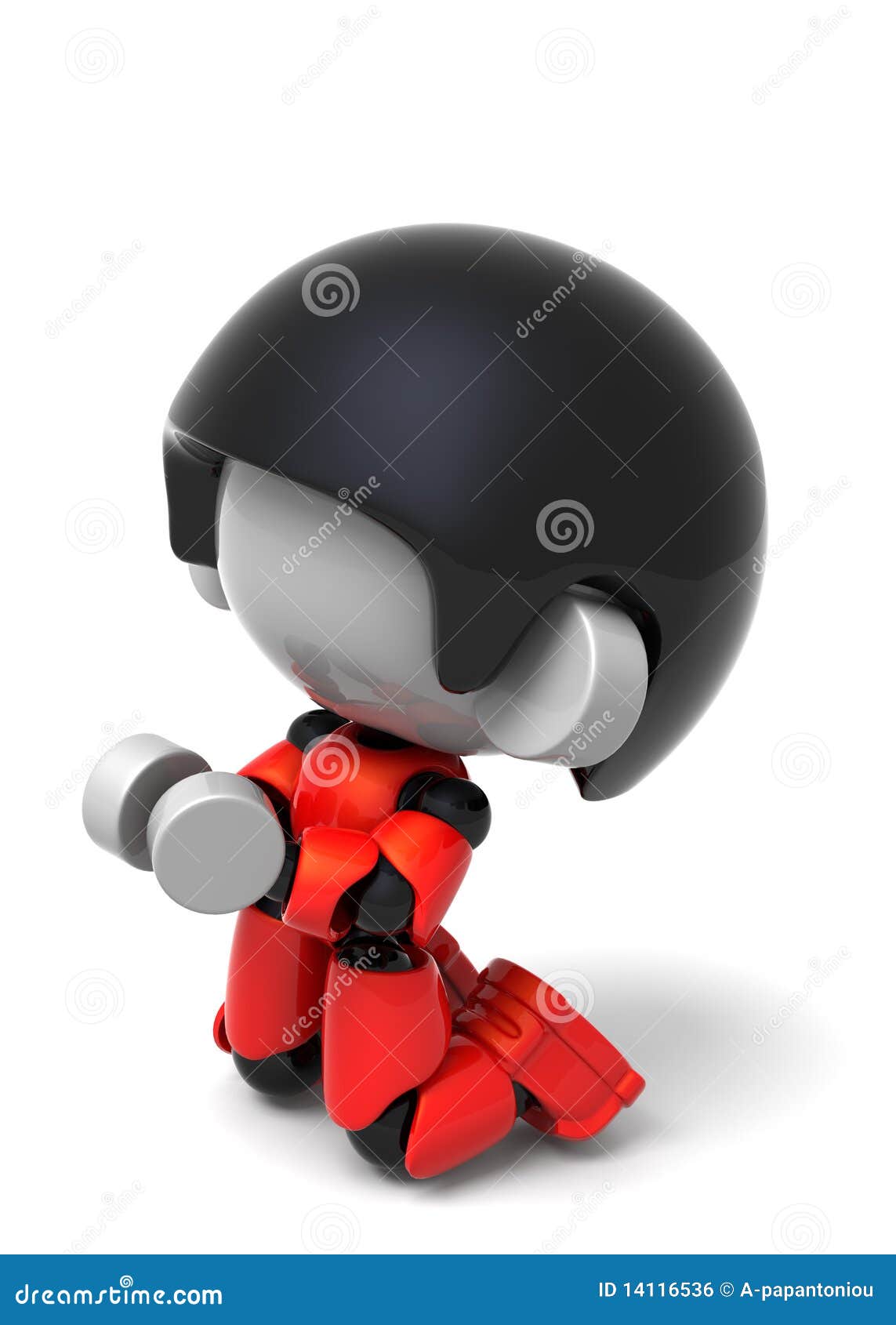 3D Character Begging And Groveling In Front Of An Angry Boss Royalty ...