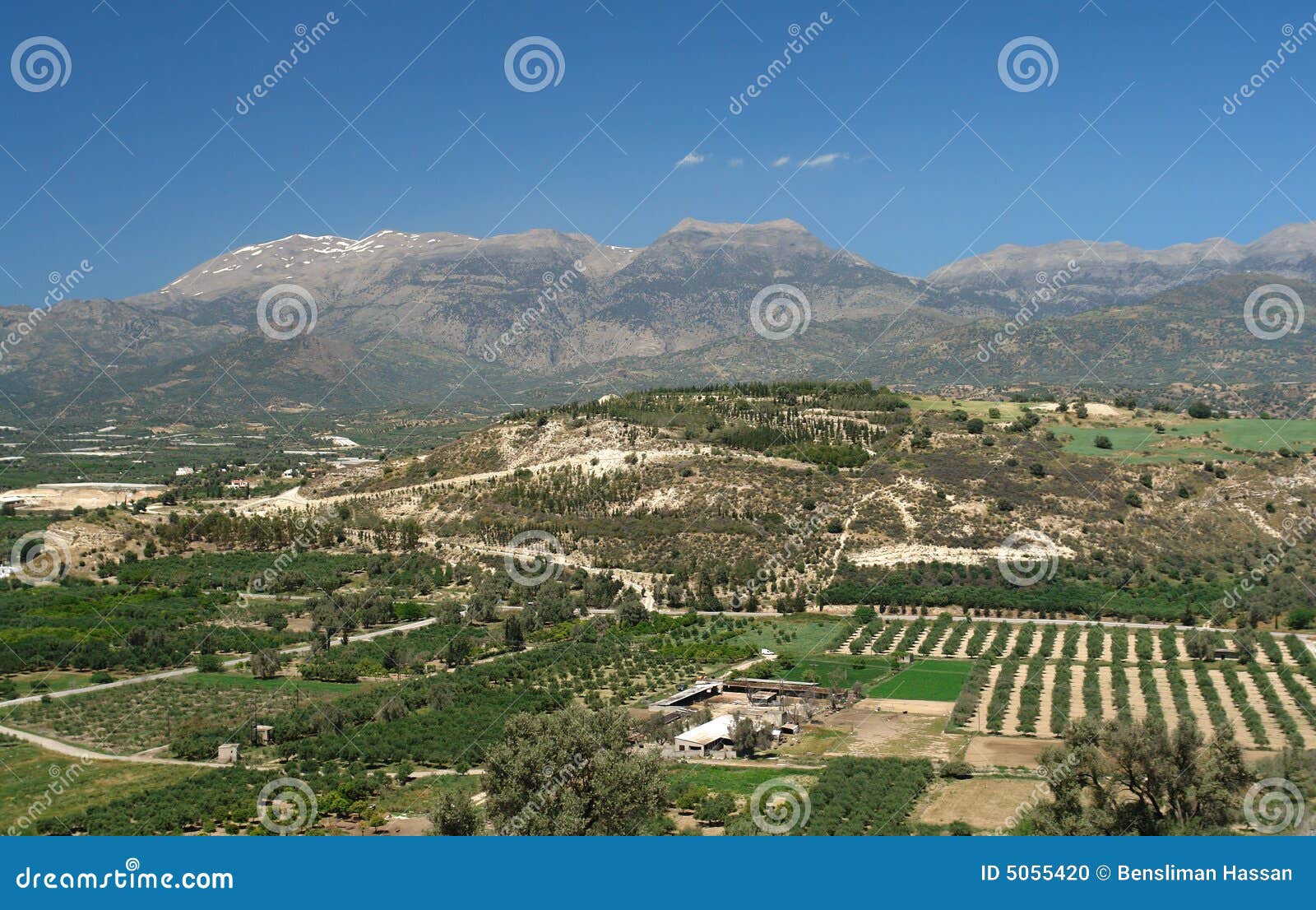 Ida Mountains in Crete Island Stock Photo - Image of crete, nature: 5055420