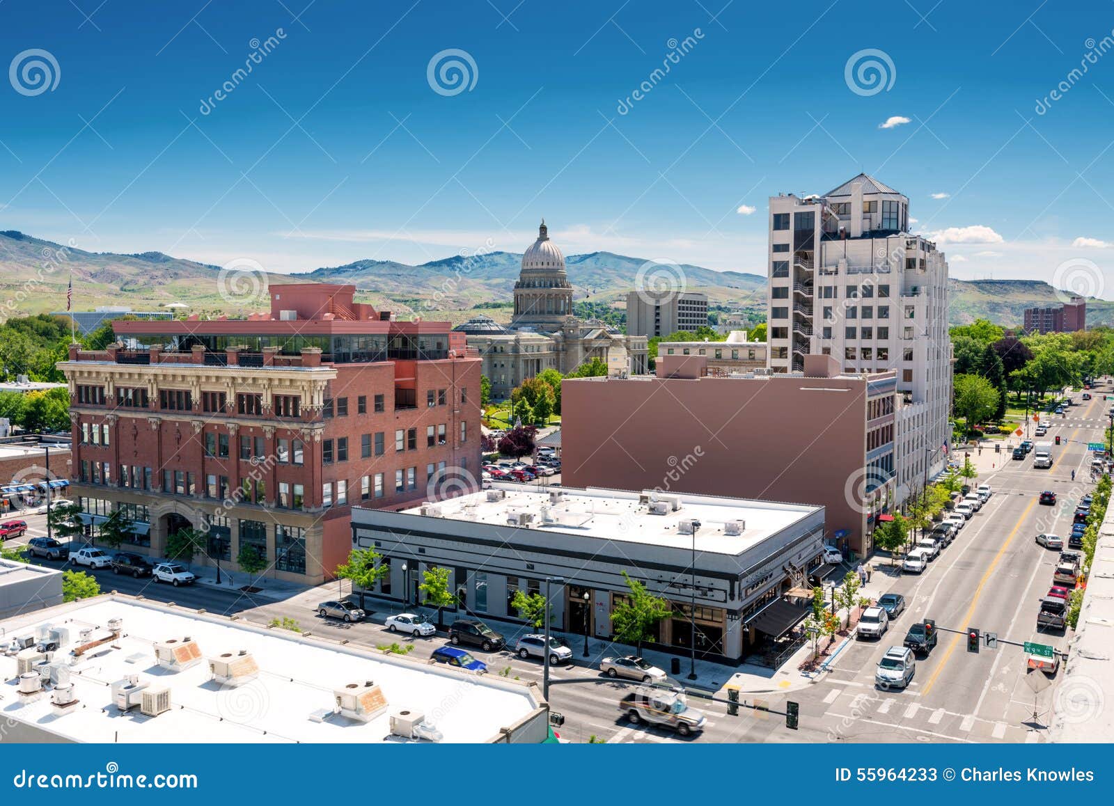 Idaho State Capital in Downtown Boise Editorial Stock Photo - Image of ...