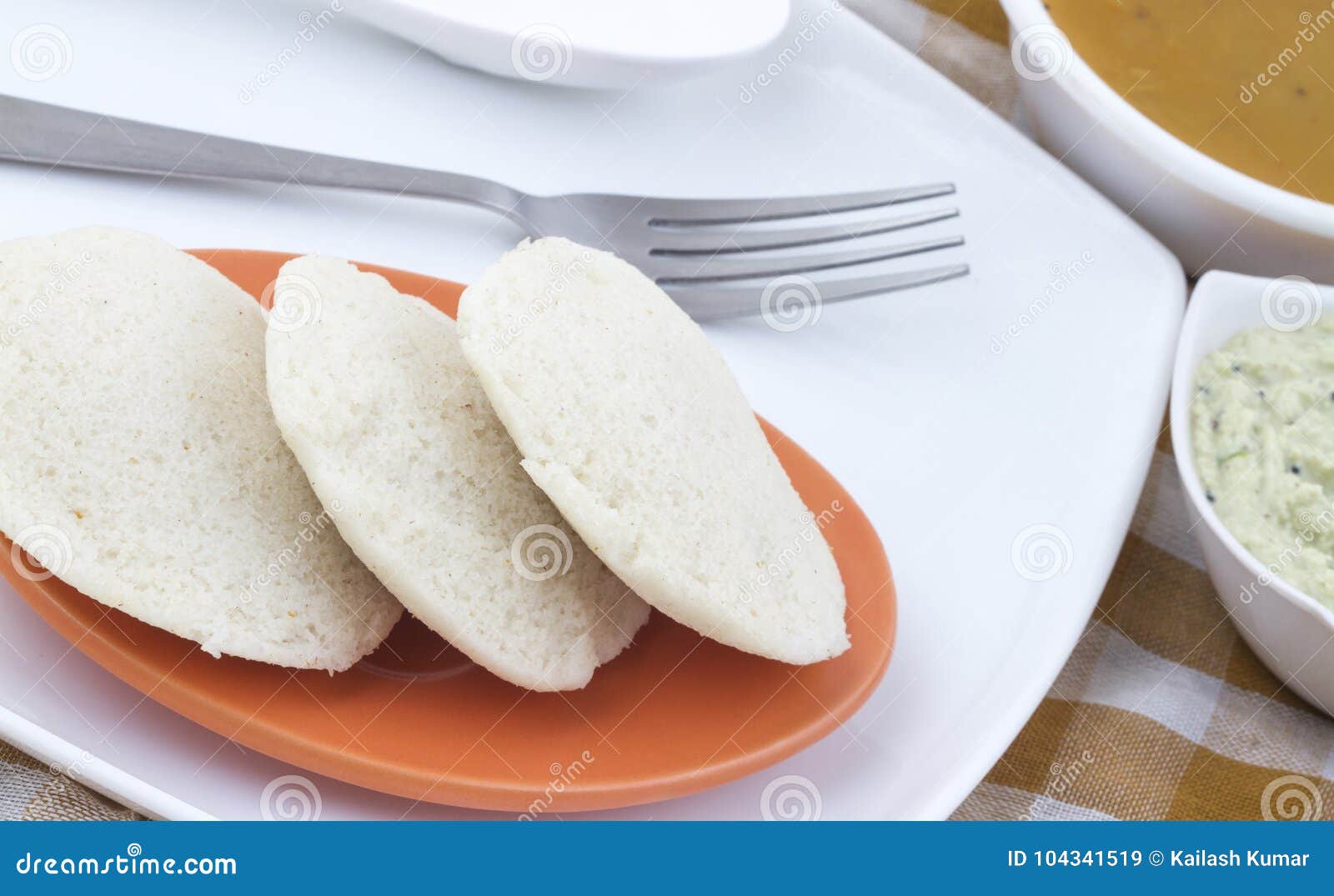 Idali Vada Food stock image. Image of chutney, cholesterol - 104341519