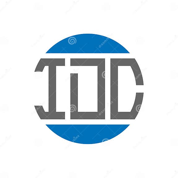 IDC Letter Logo Design on White Background. IDC Creative Initials ...
