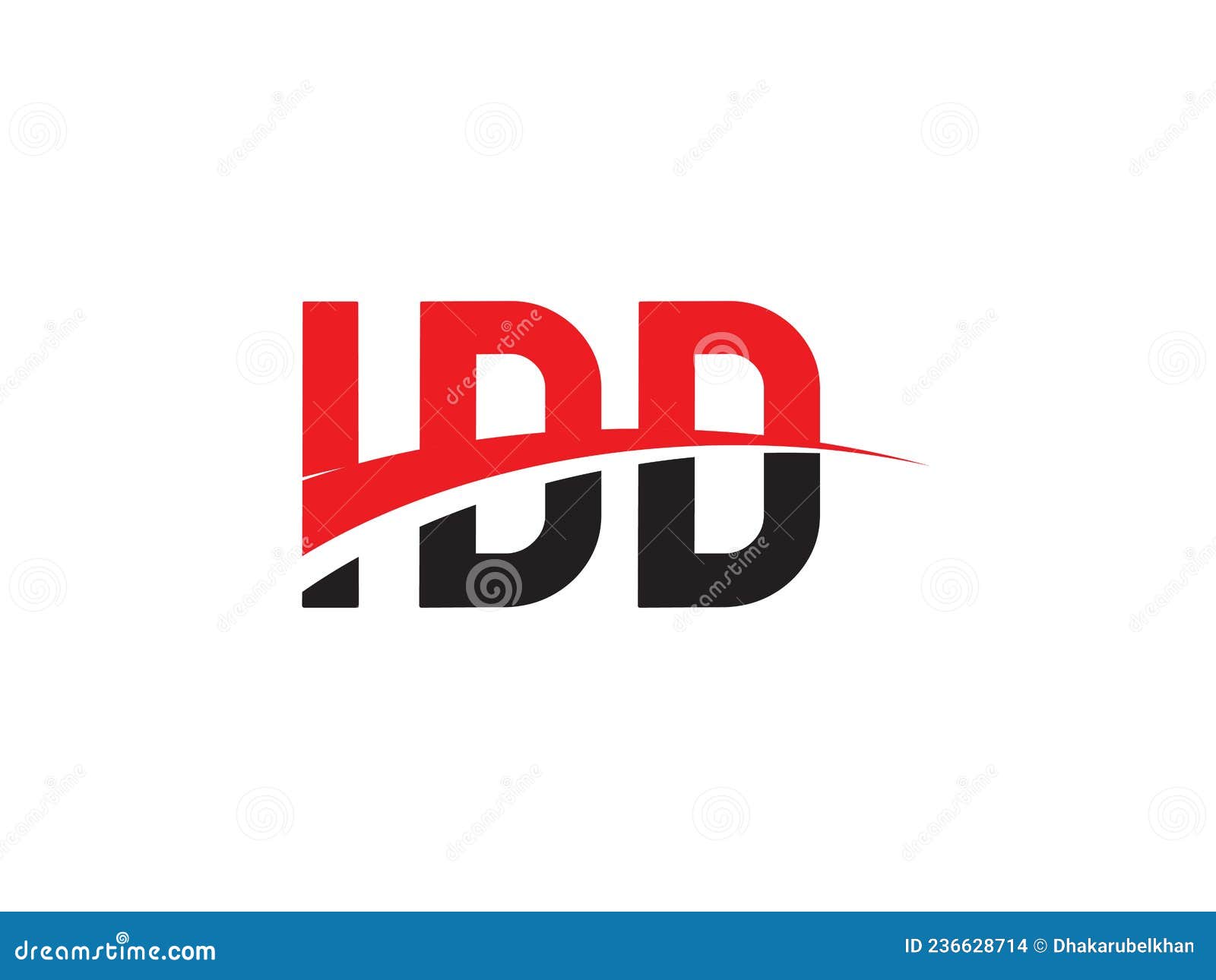 IDD Letter Initial Logo Design Vector Illustration Stock Vector ...