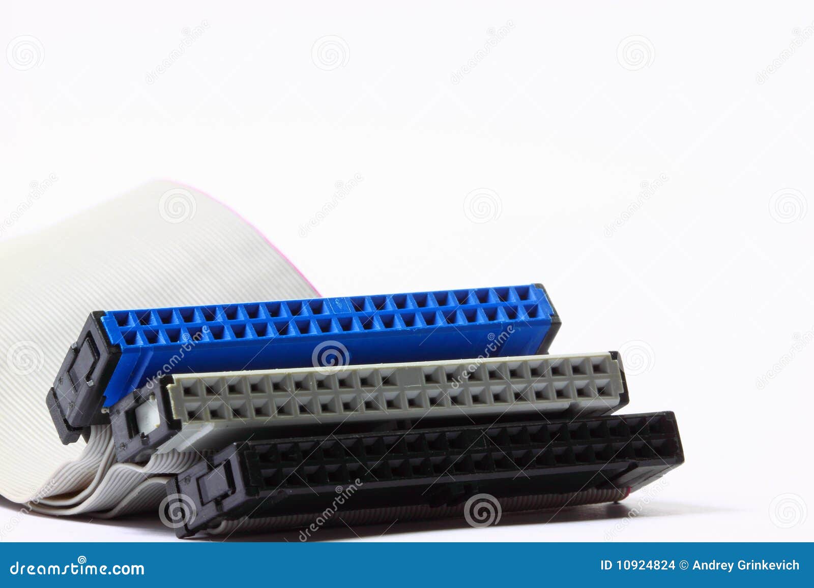 IDE Cable stock photo. Image of motherboard, card, hard - 10924824