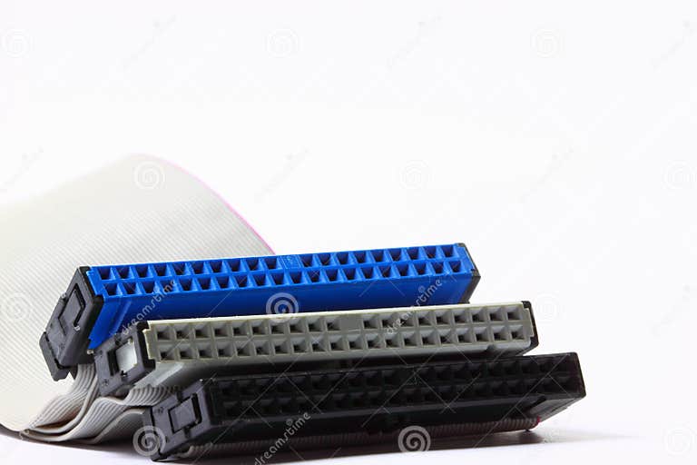 IDE Cable stock photo. Image of motherboard, card, hard - 10924824