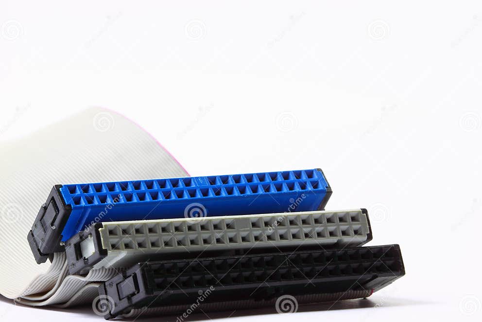 IDE Cable stock photo. Image of motherboard, card, hard - 10924824