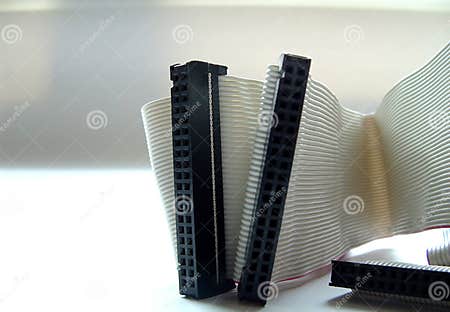 Ide cable stock image. Image of connection, relation, attach - 23621