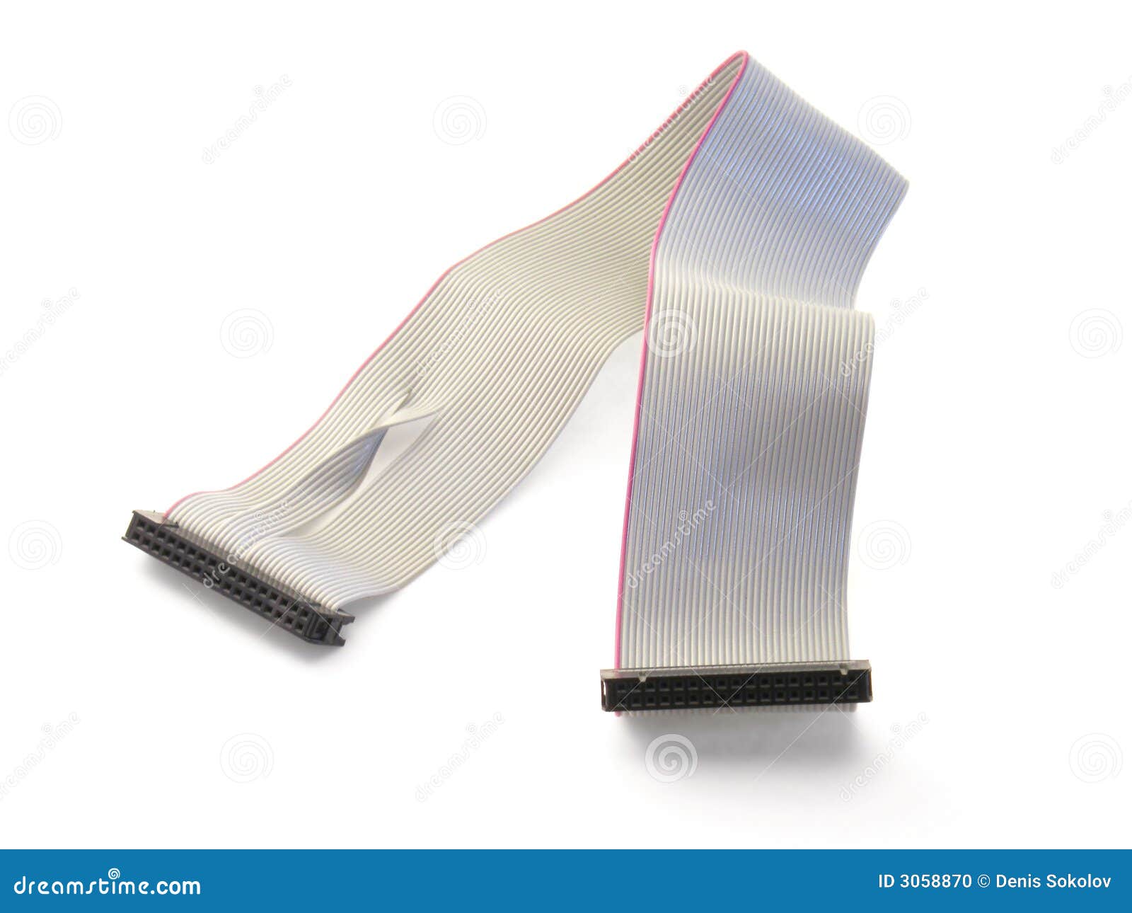 IDE Cable stock photo. Image of plug, electronic, dvdrom - 3058870