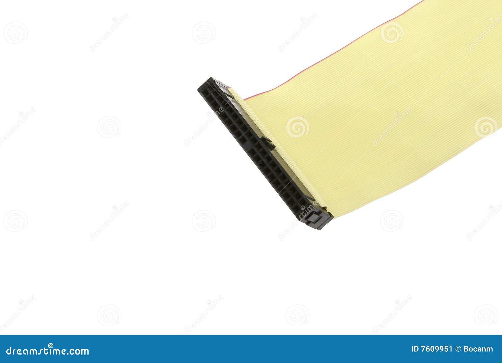 Ide cable stock image. Image of cable, technology, wire - 7609951