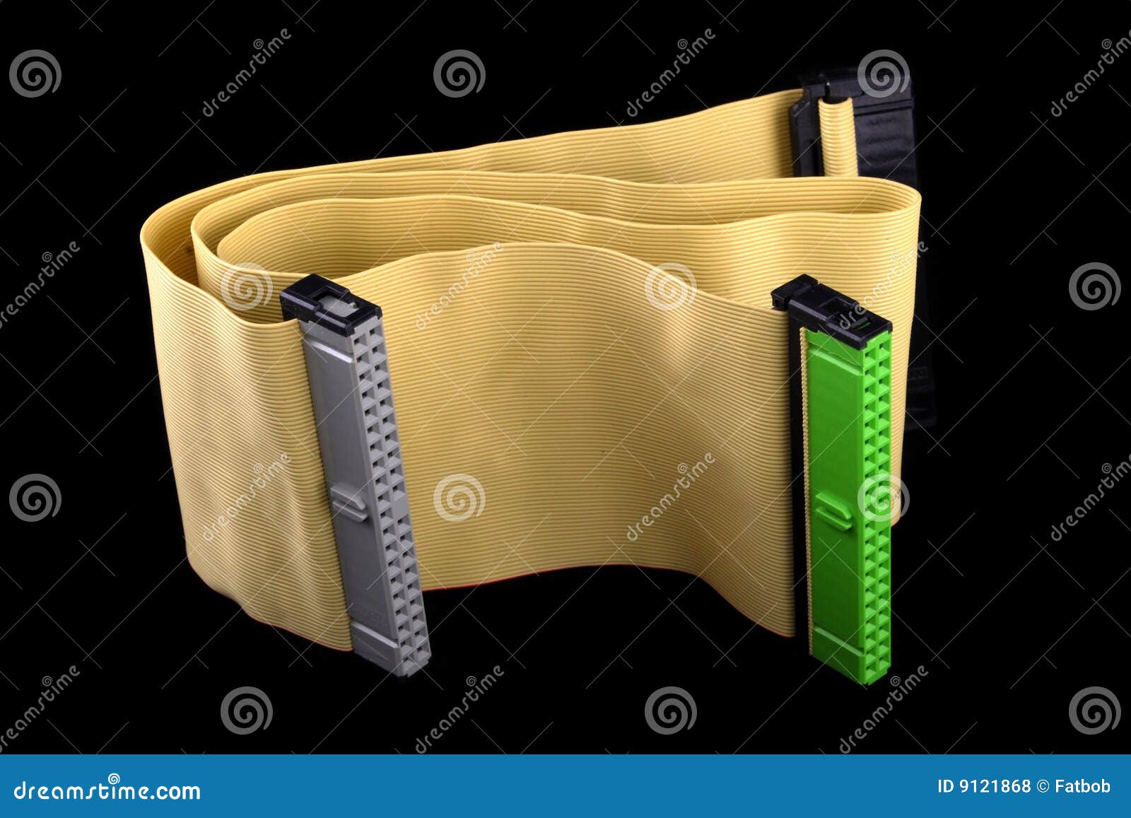 IDE Computer Cable stock photo. Image of electrical, isolated - 9121868
