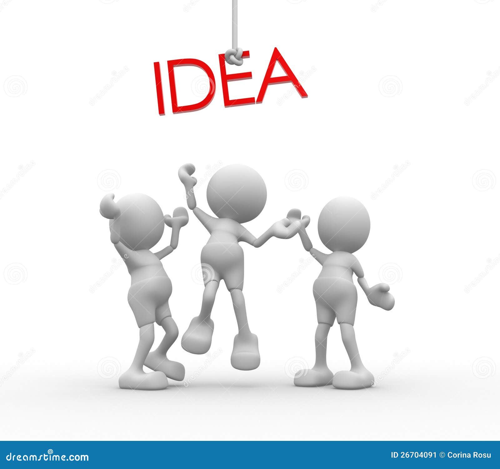 Idea stock illustration. Illustration of happy, form - 26704091