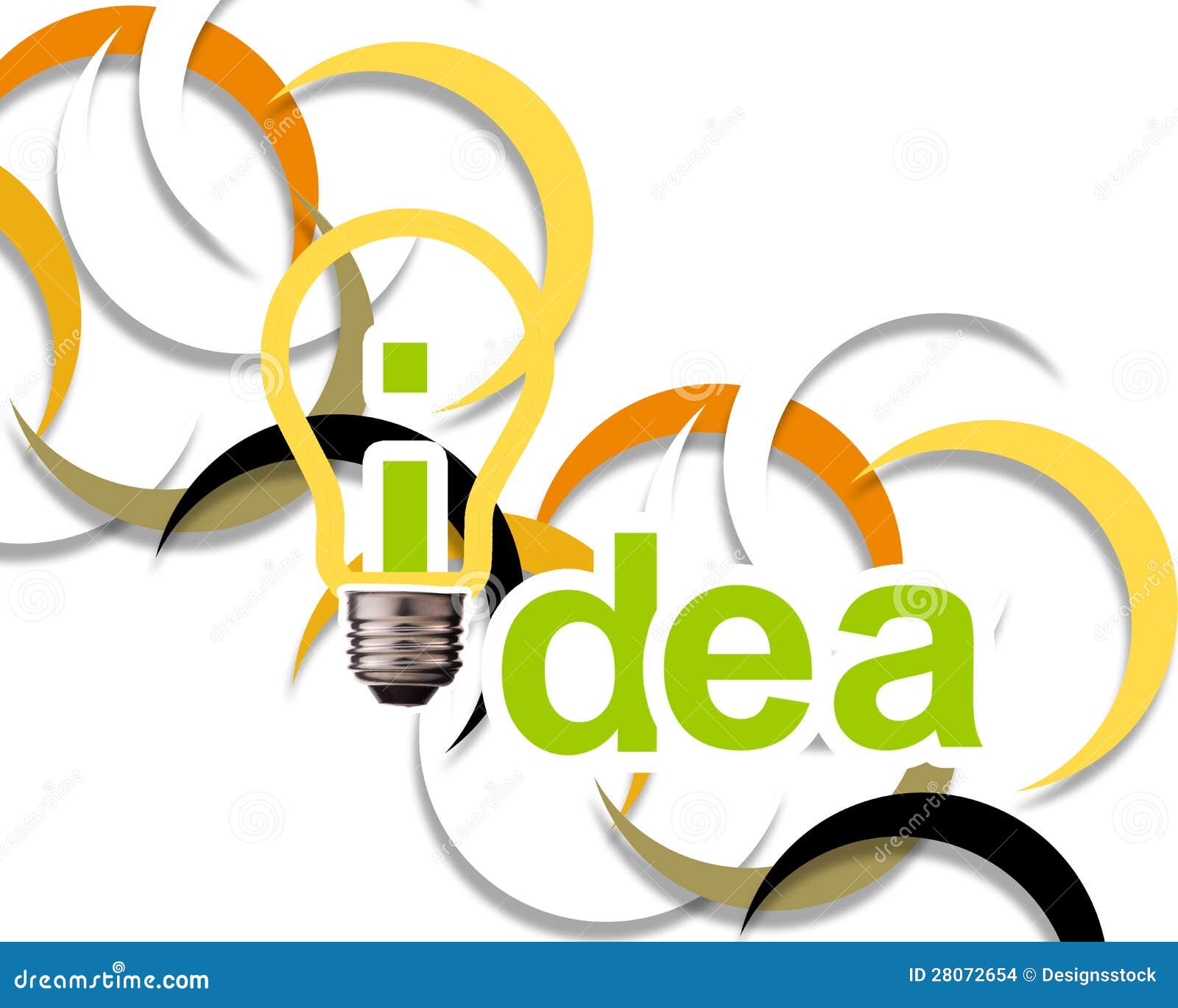 Idea stock illustration. Illustration of conceptual, light - 28072654