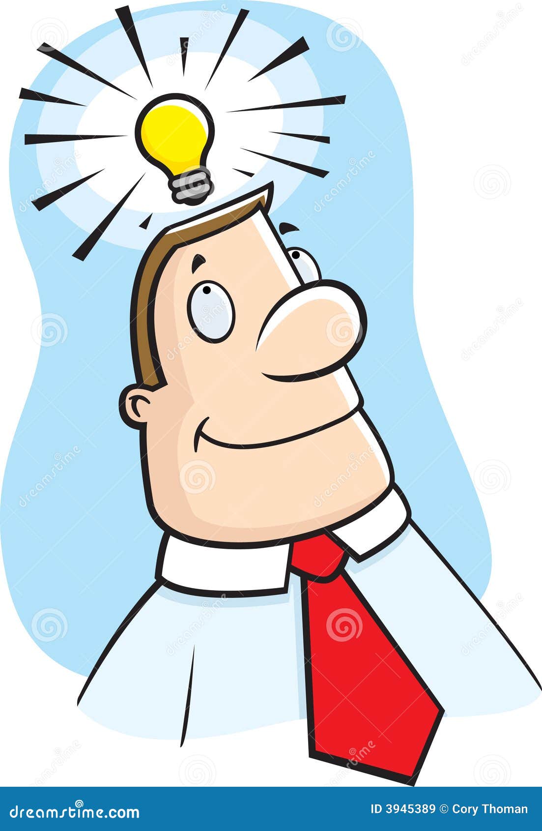 Idea stock vector. Illustration of cartoon, clip, innovation - 3945389