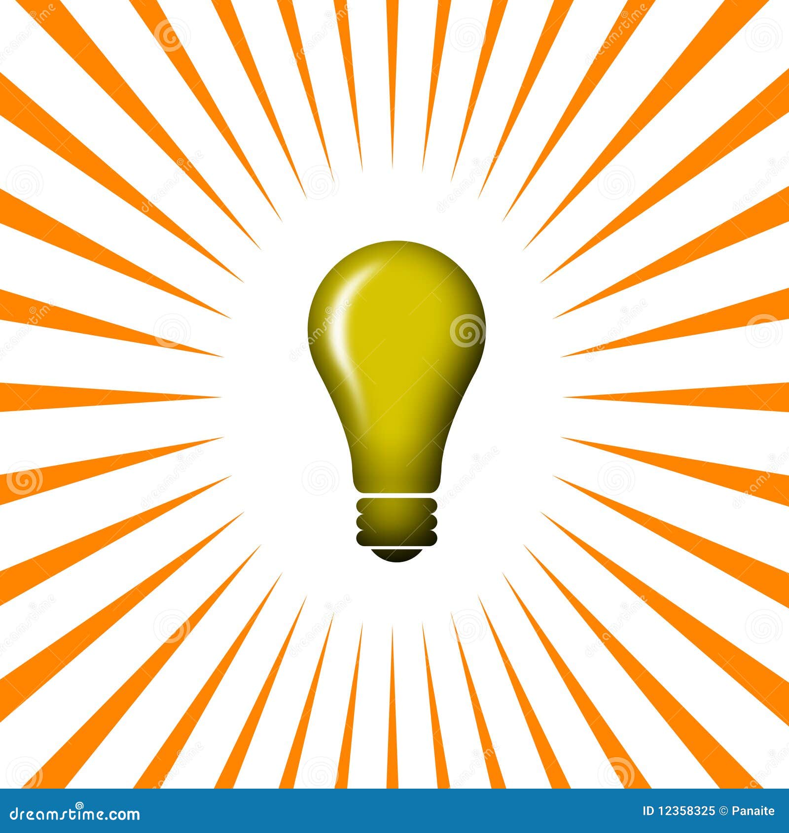 Idea abstract stock illustration. Illustration of insperational - 12358325