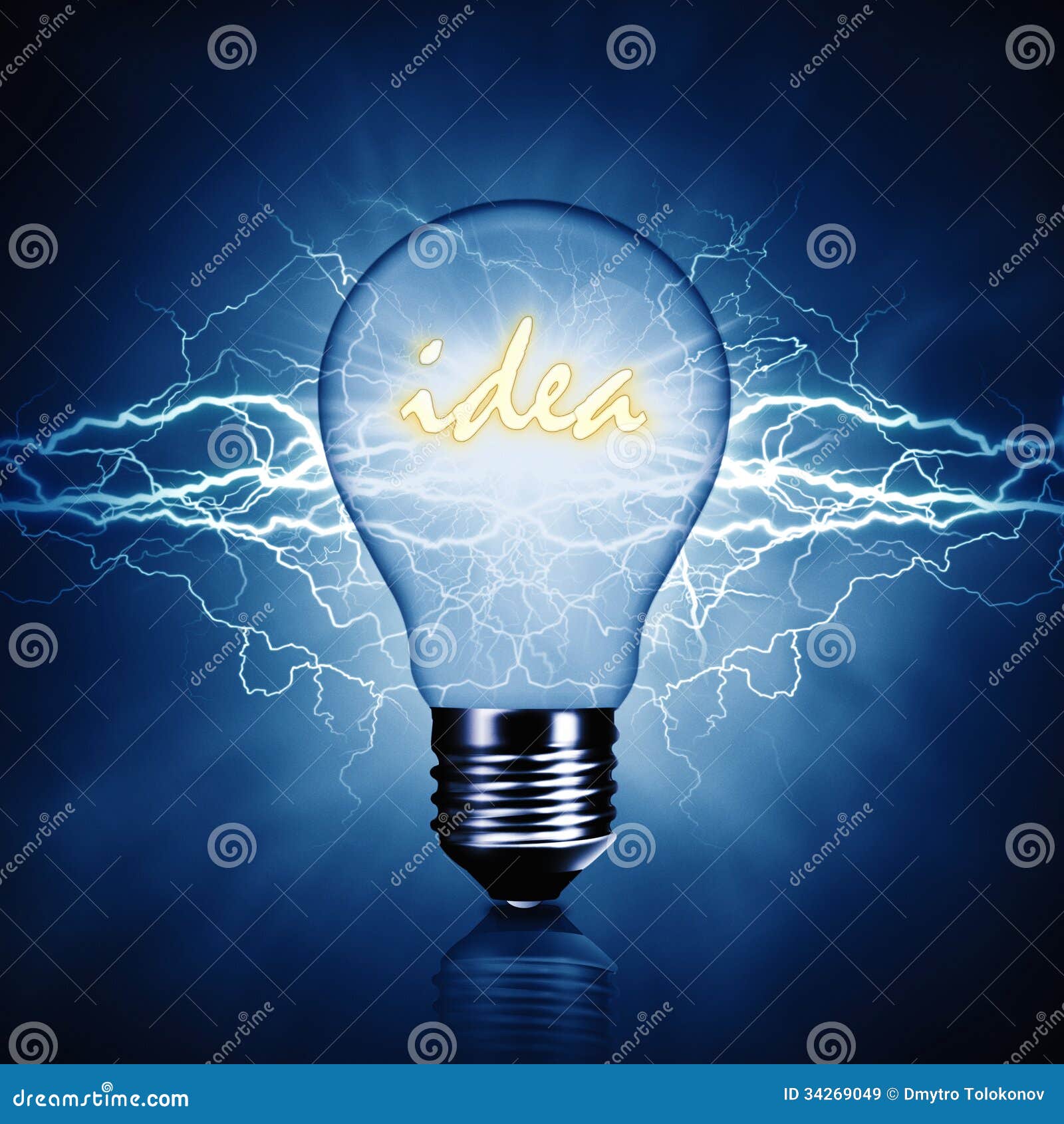 Idea, Abstract Conceptual Backgrounds Stock Illustration - Illustration ...