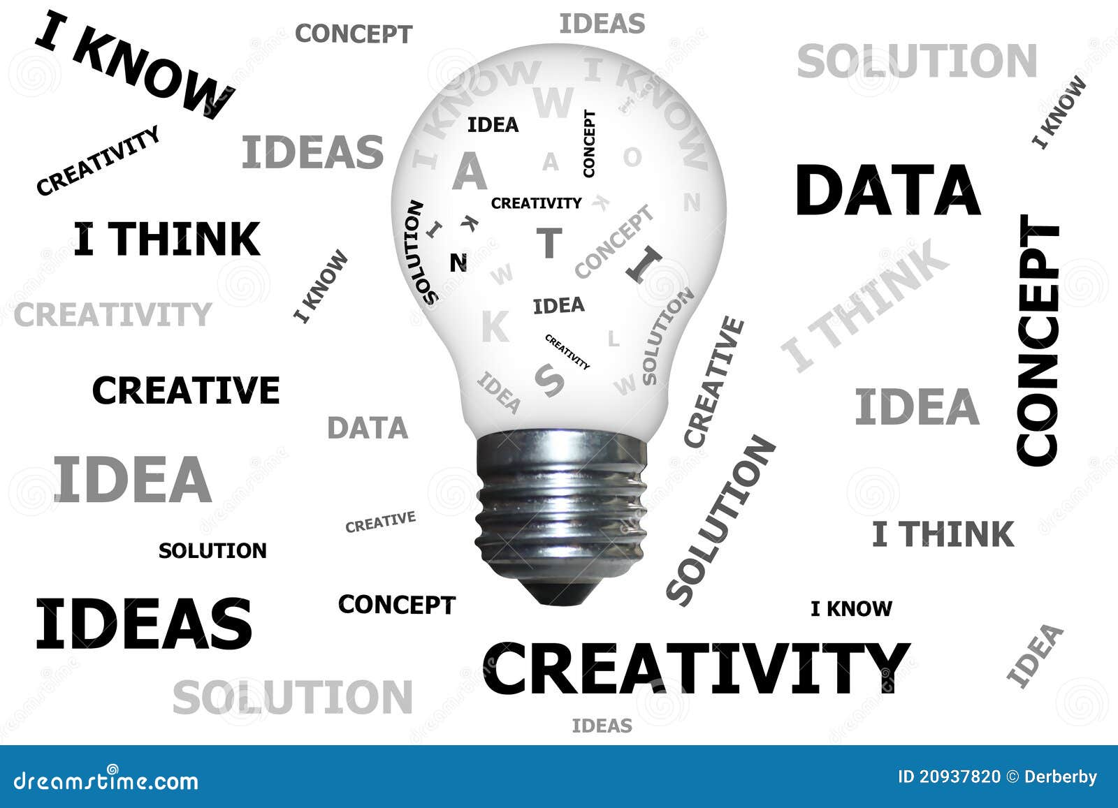 Idea background stock illustration. Illustration of isolated - 20937820