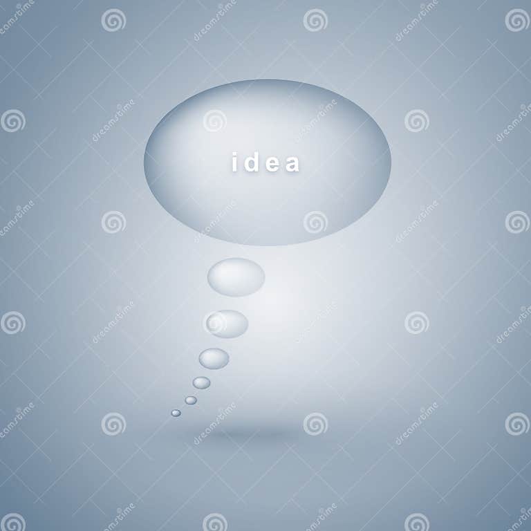 Idea bubble stock vector. Illustration of background - 27447512