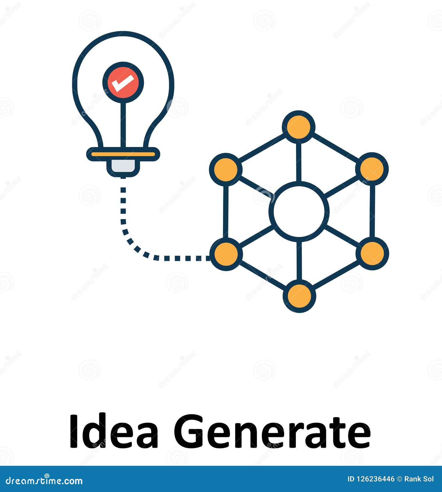 Idea Build Isolated and Vector Icon for Technology Stock Vector ...