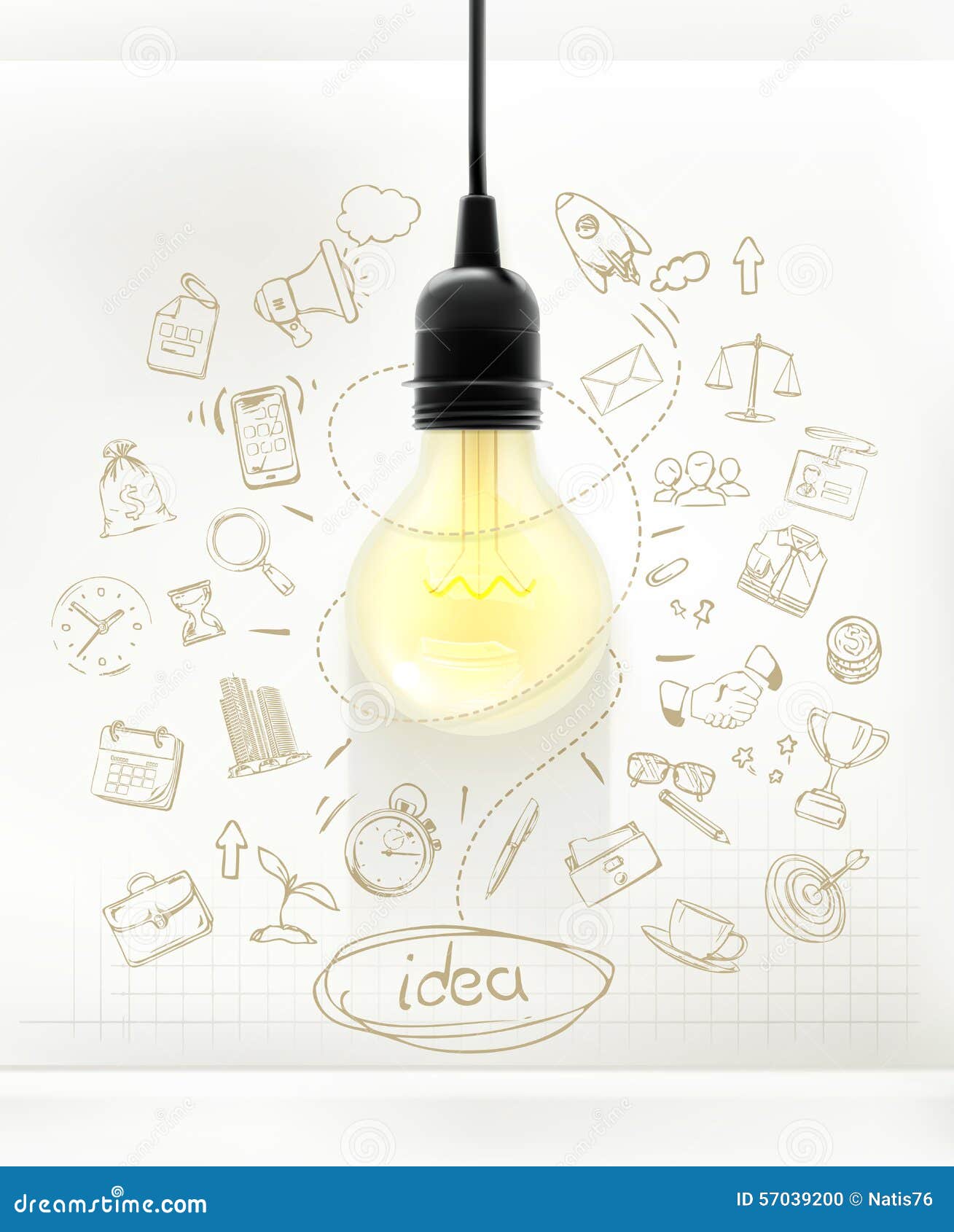 Idea, Business Infographics Vector Stock Vector - Illustration of ...