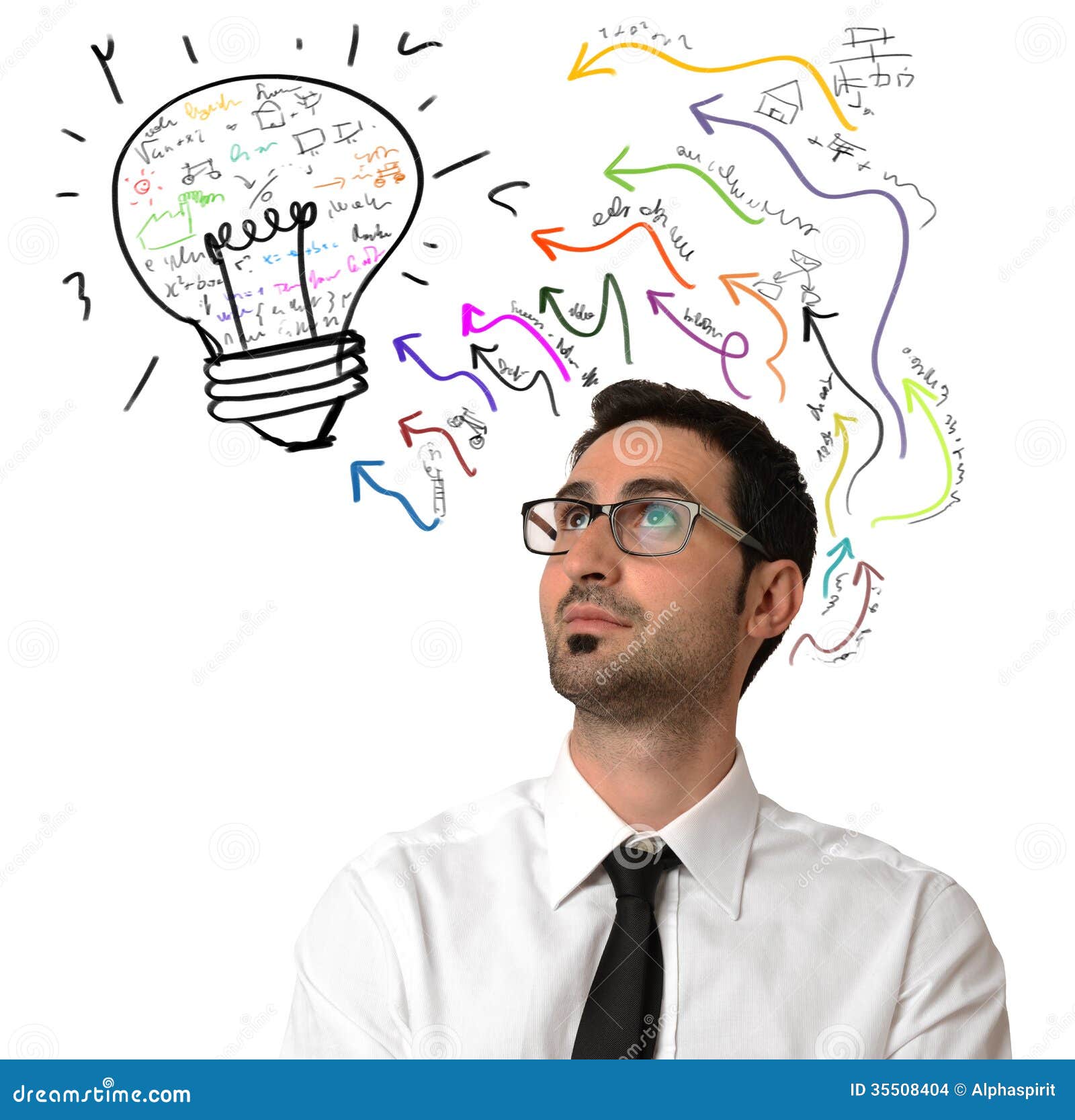 Idea stock photo. Image of enlightenment, invention, discovery - 35508404