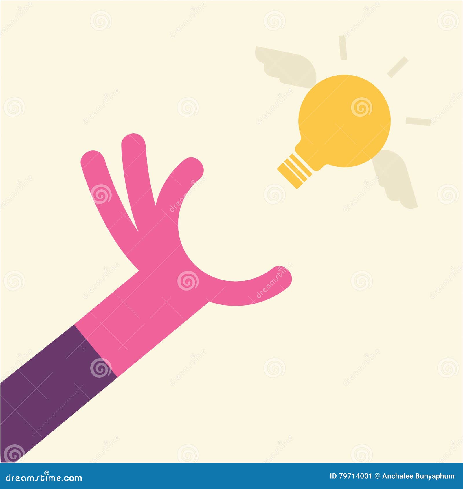 Idea cartoon concept stock illustration. Illustration of final - 79714001