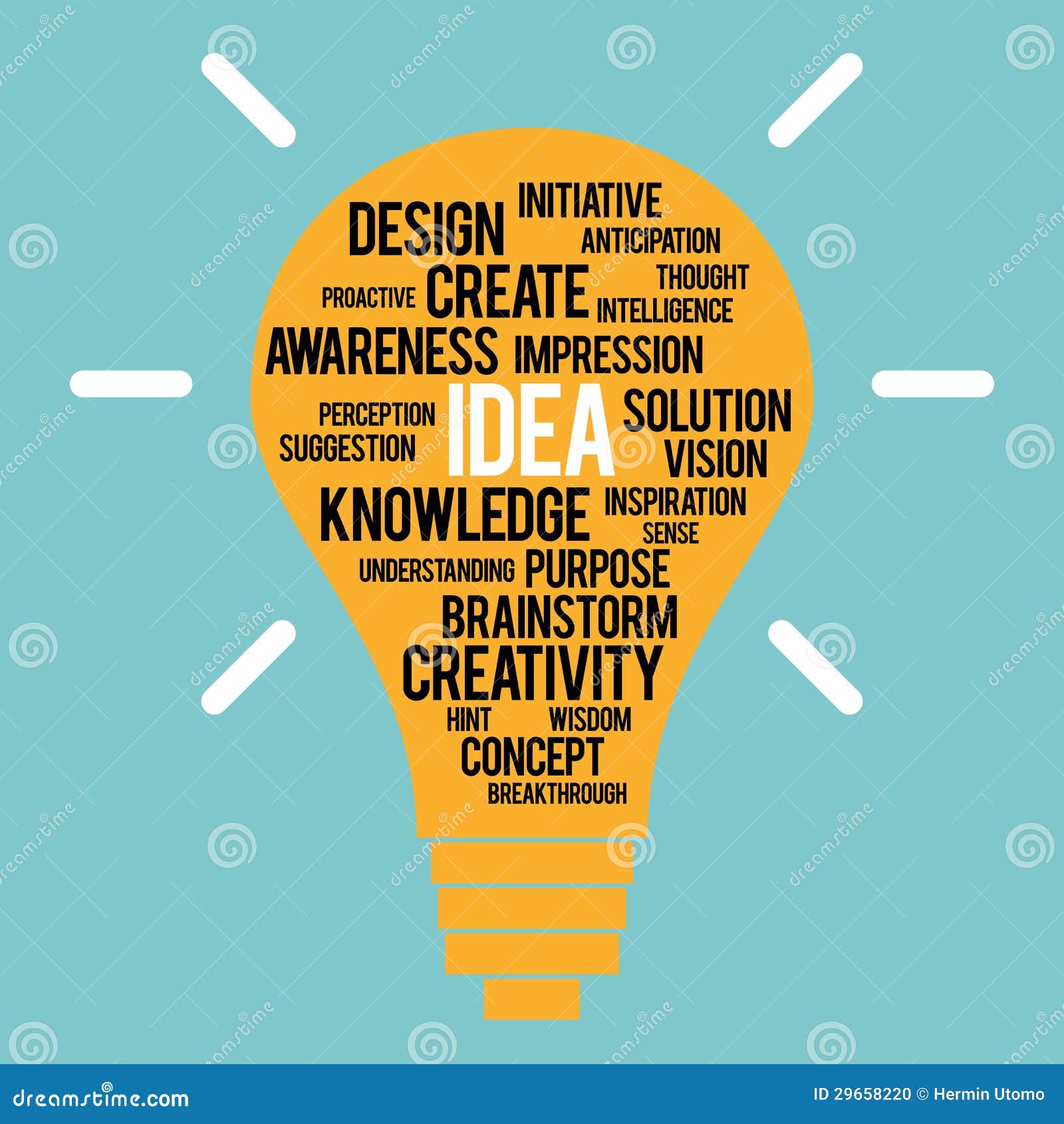 Idea Concept stock vector. Illustration of perception - 29658220