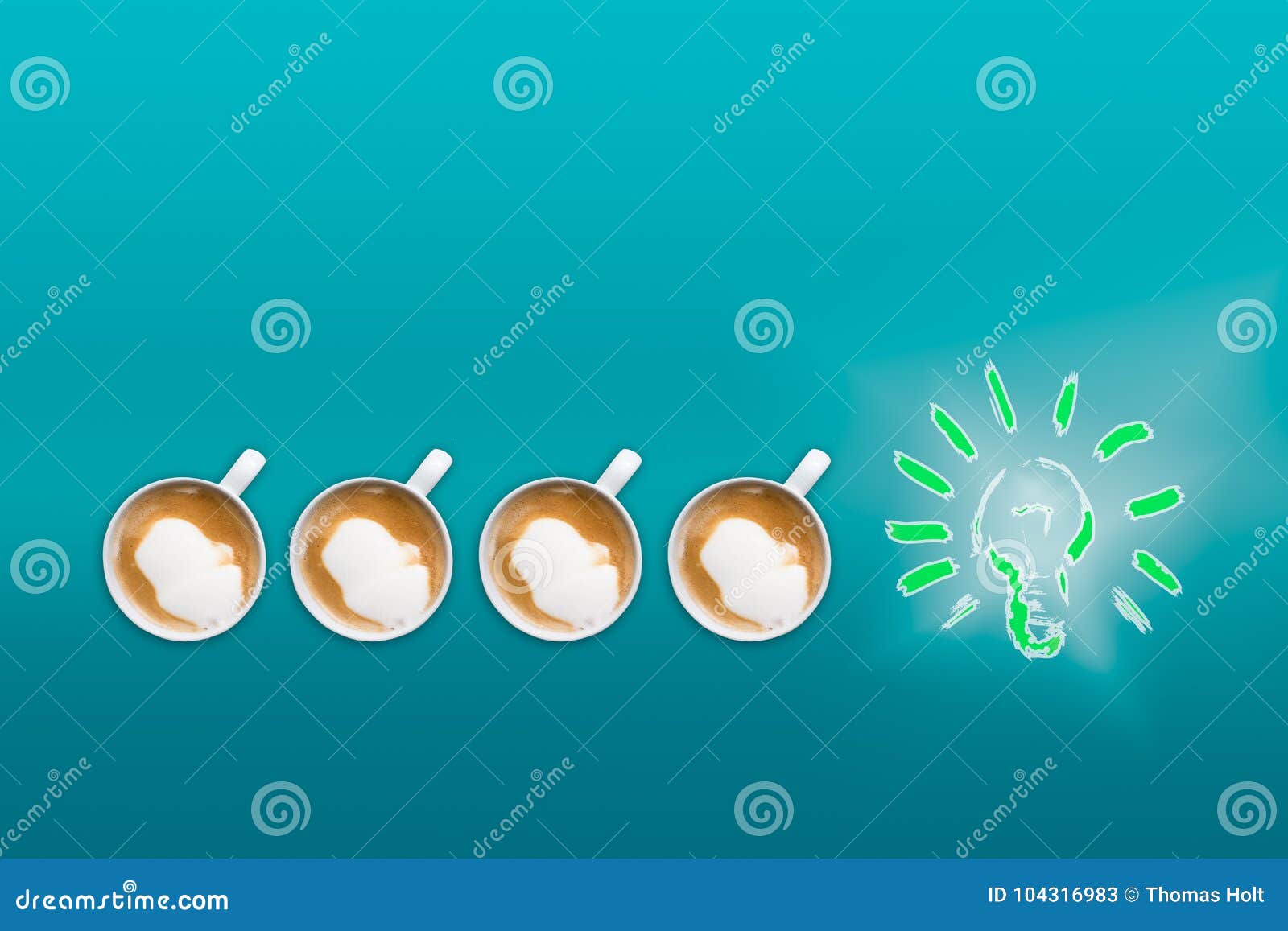 Idea Concept for Creative Thinking and New Ideas Stock Image - Image of ...